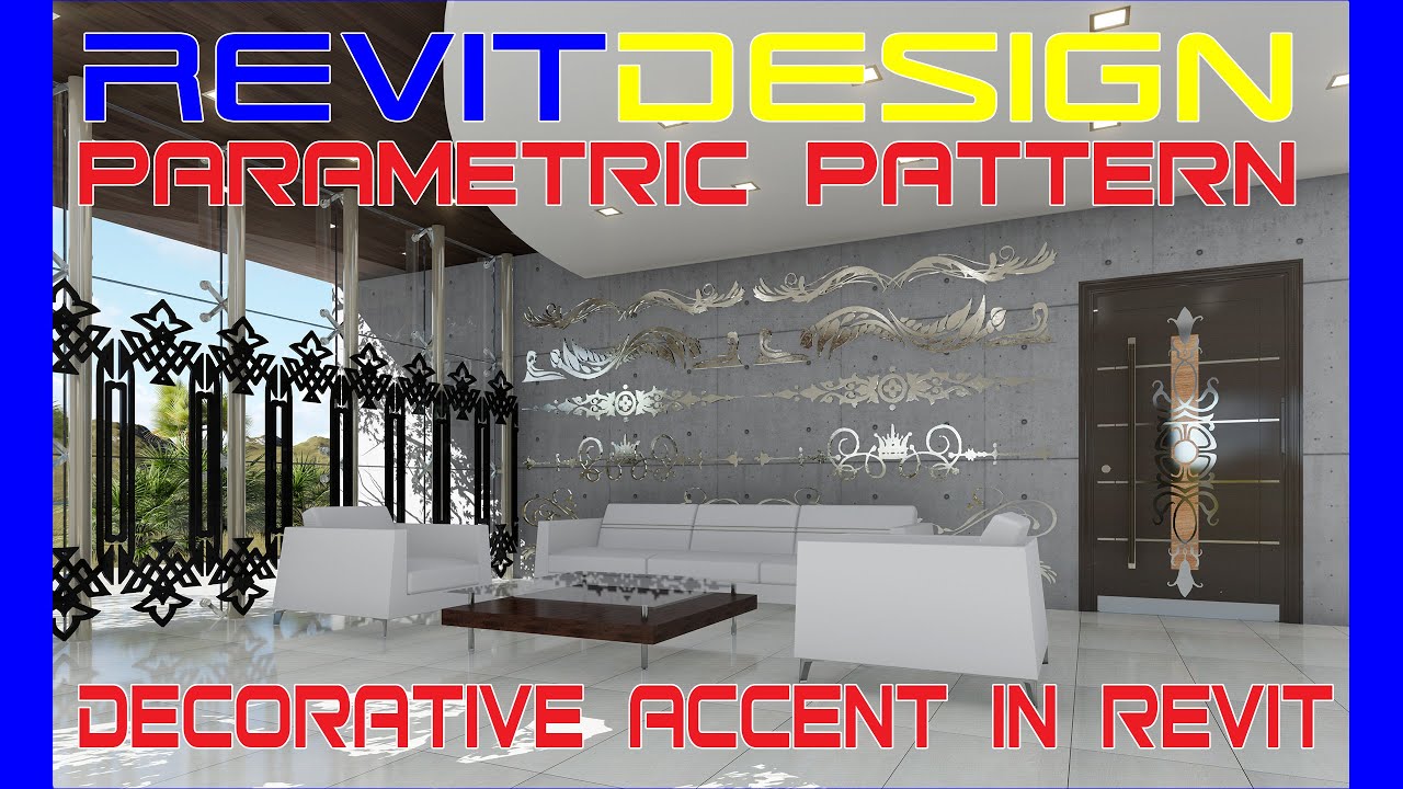 RD104. How to make a Parametric Pattern Decorative Accent in Revit ...