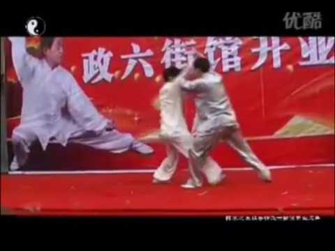 Chen Bin Chen Taichi fighting applications Tuishou, Push Hands 2 - Chen Zhenglei Taiji System ...