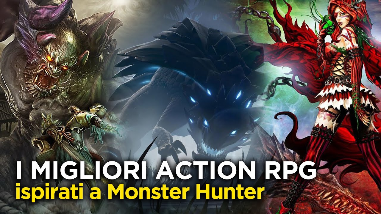 I MIGLIORI ACTION RPG ISPIRATI A MONSTER HUNTER | La Mia Selezione ...