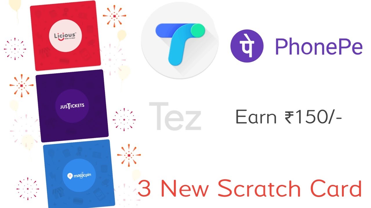 Google Pay ( Tez ) 3 New Scratch Card | Upi Earn ₹150 | Amazon Win ...