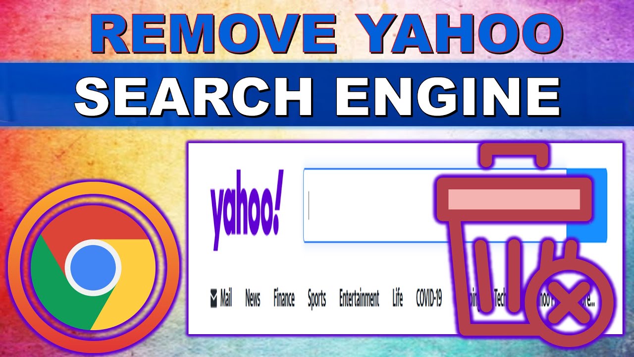 How to Remove Yahoo Search from Chrome - YouTube