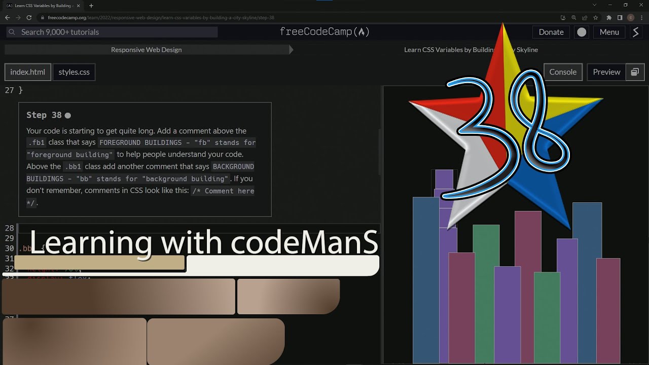 Learn Css Freecodecamp Learn Css Variables By Building A City Skyline Step 38 Youtube 2708