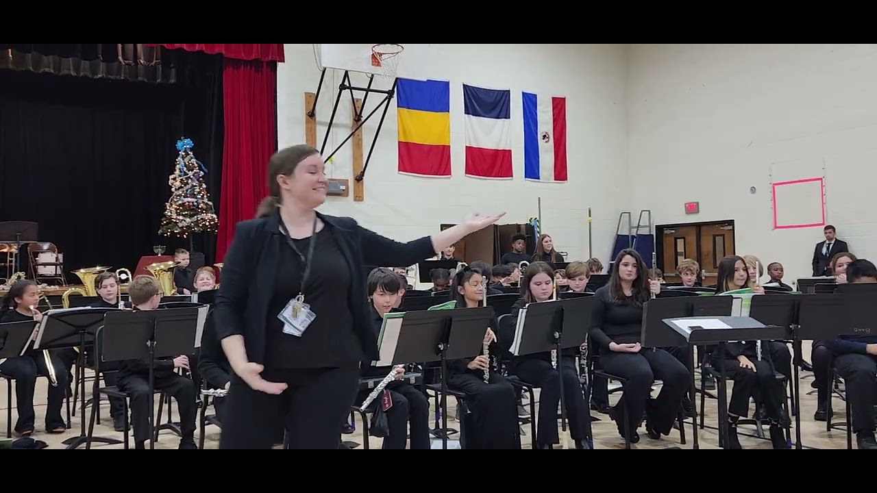 Haynes Bridge Middle School 6th Grade Band (Dec 2023) - YouTube