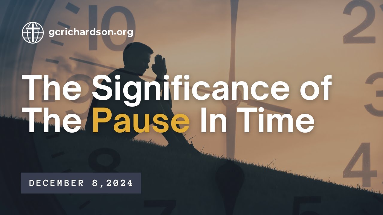 GC Richardson | The Significance Of The Pause In Time - YouTube