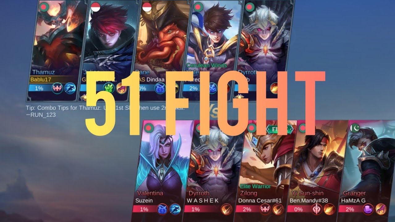 THAMUZ US ALL FIGHTERS PART 7 ! BUILD TOP 1 GLOBAL THAMUZ - BEST BUILD ...