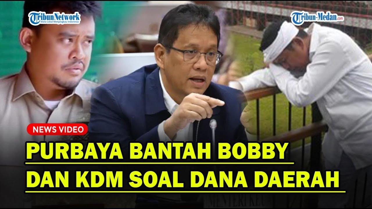 TEGAS PURBAYA Bantah Bobby dan KDM Soal Dana Daerah Diendapkan di Bank ...