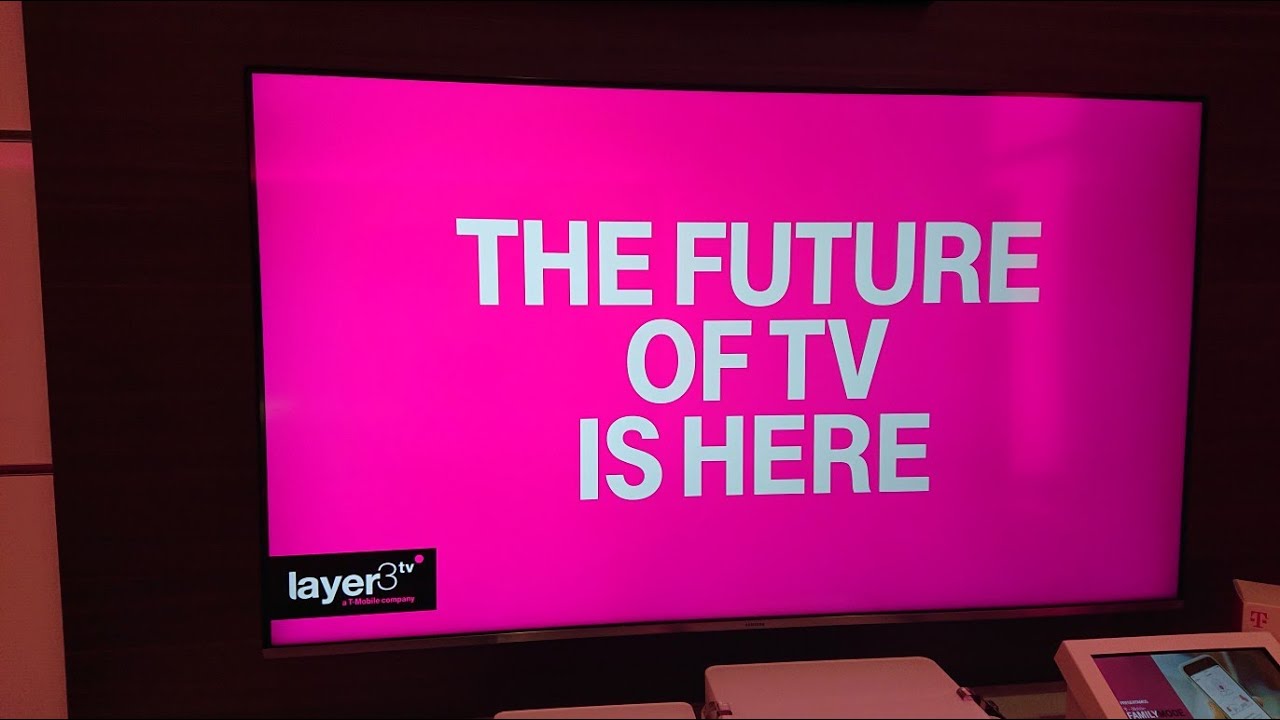 Layer 3 TV service from T-mobile Coming soon Hopefully more options ...