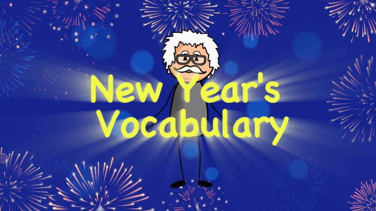 📚[Let's study]📚 New Year's Vocabulary 🎉 🎉 - YouTube