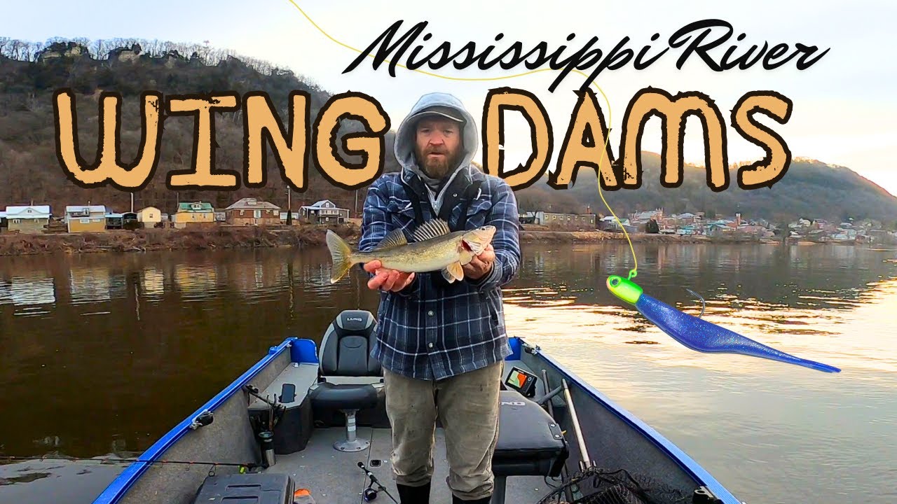Spring Wing Dam Fishing on the Mississippi River - YouTube