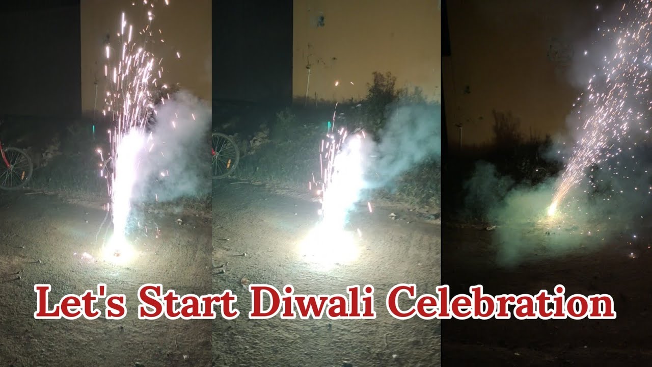Diwali Patakha Look || पटाका फोड़ना शुरू हो गया दीपावली से पहले ही || # ...