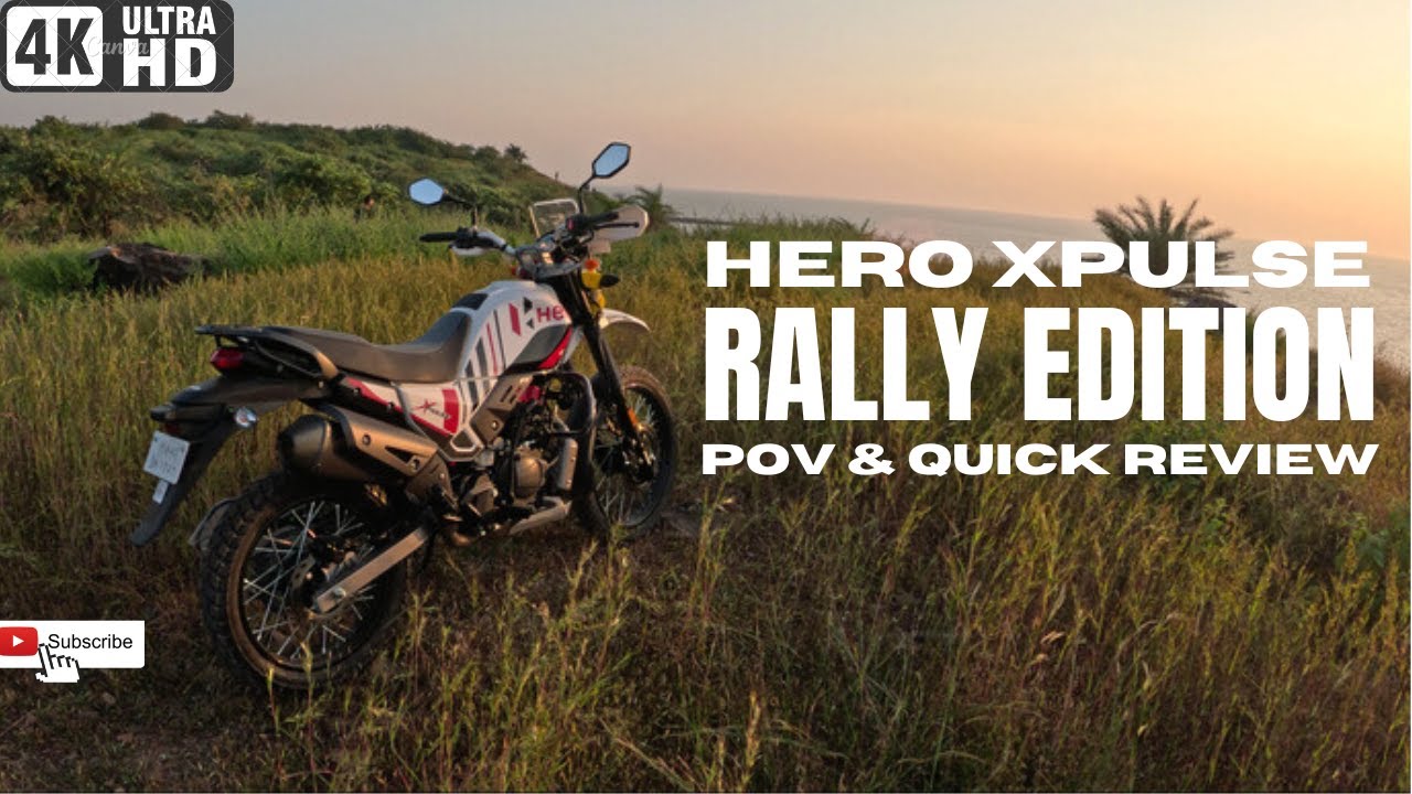 Hero Xpulse 200 4V Rally Edition POV Offroad | Walkaround | GoPro Hero ...