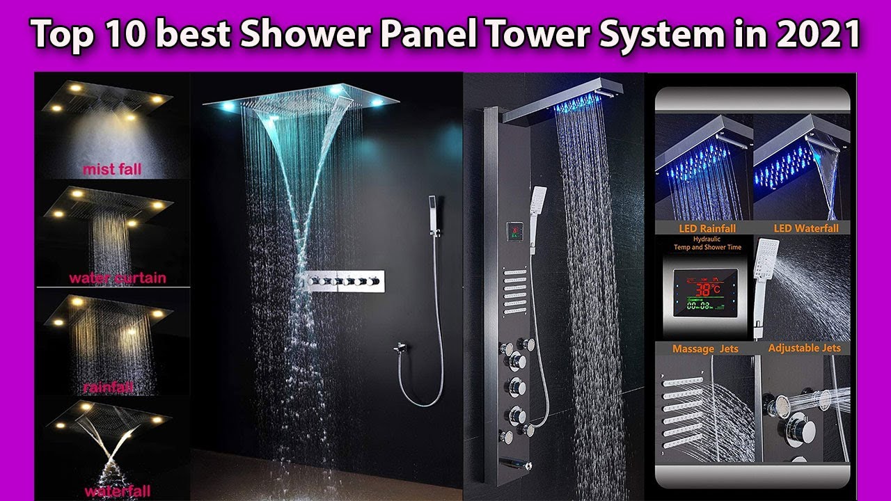 Top 10 best Shower Panel Tower System in 2021 - YouTube