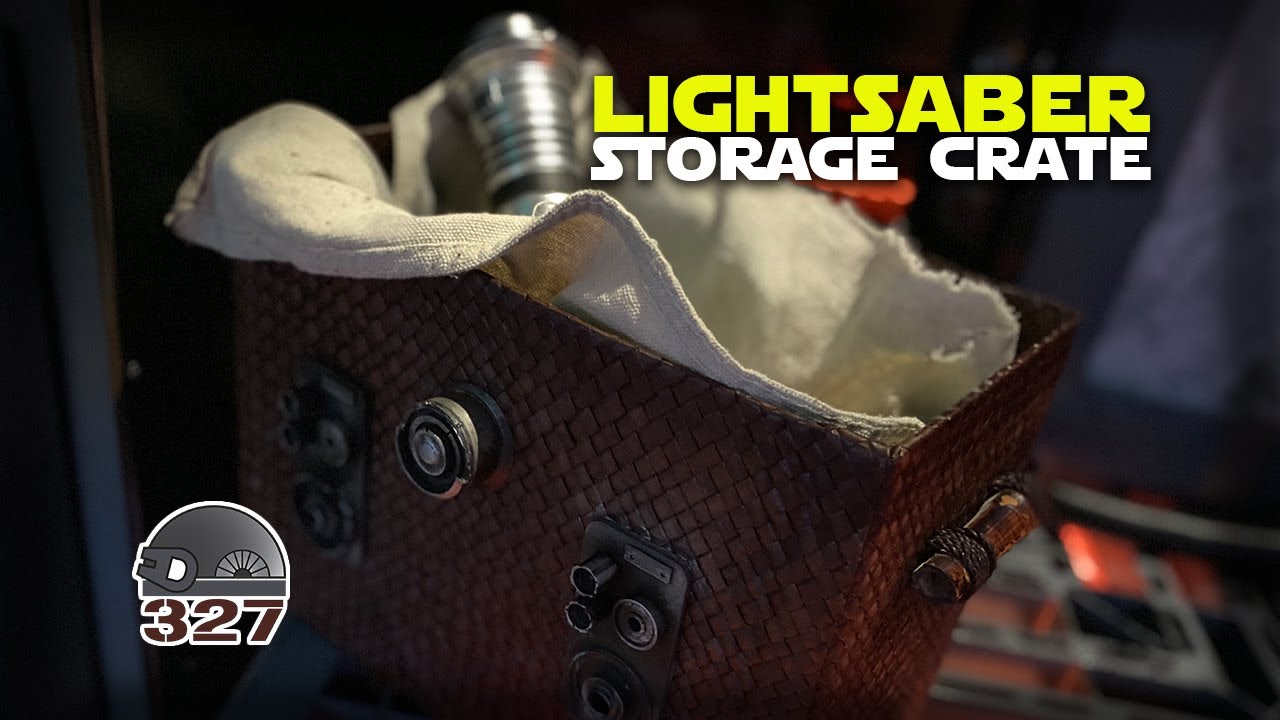 Star Wars Lightsaber Storage Crate - YouTube