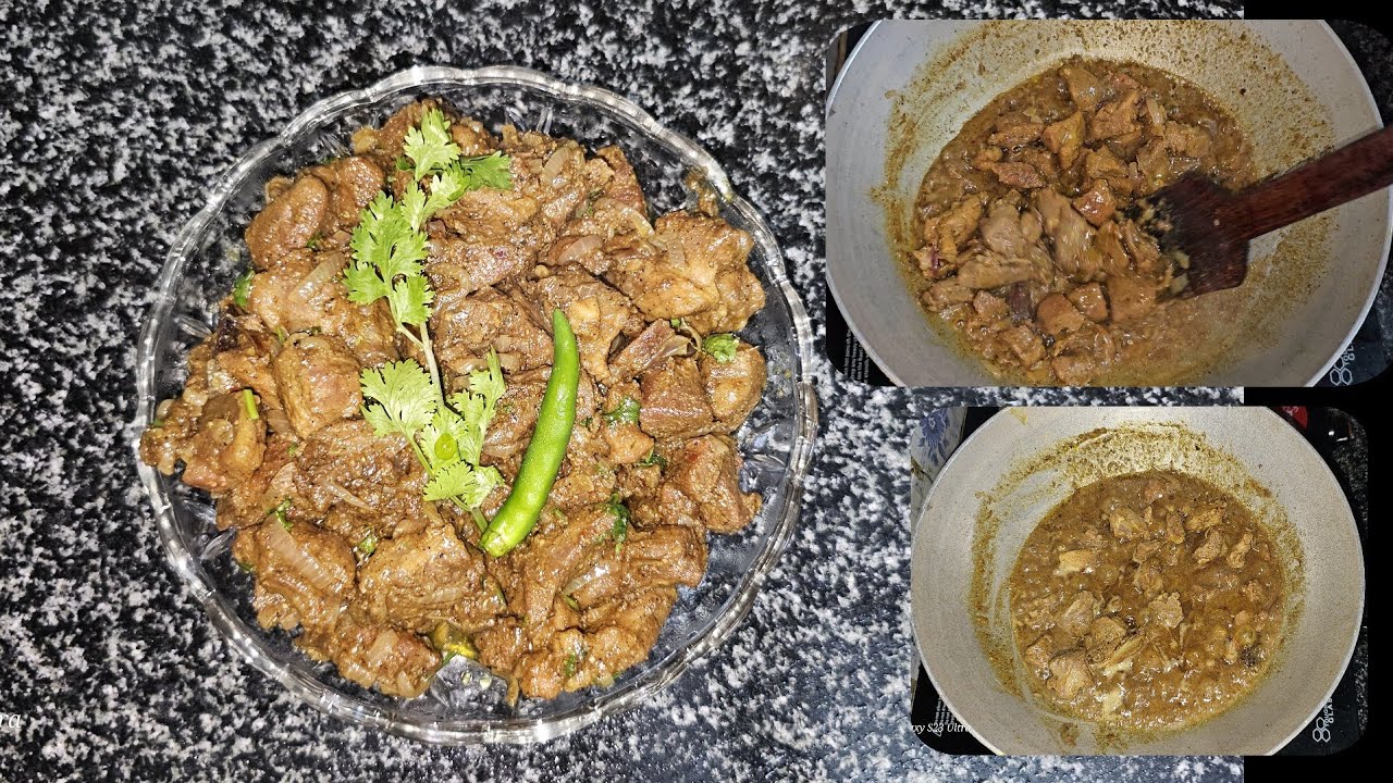 How To make Soft Mutton Fry | Mutton Roast Recipe Pepper Masala I ...