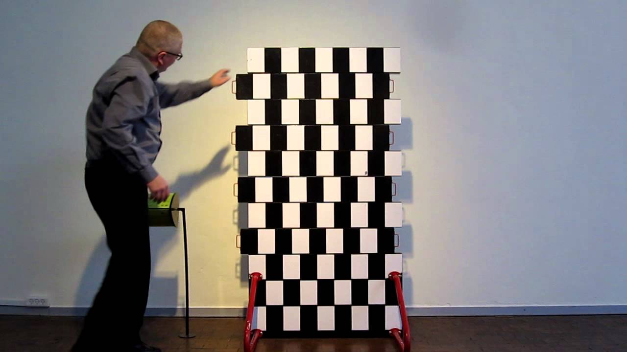 Parallel Lines Illusion - Café wall illusion - YouTube
