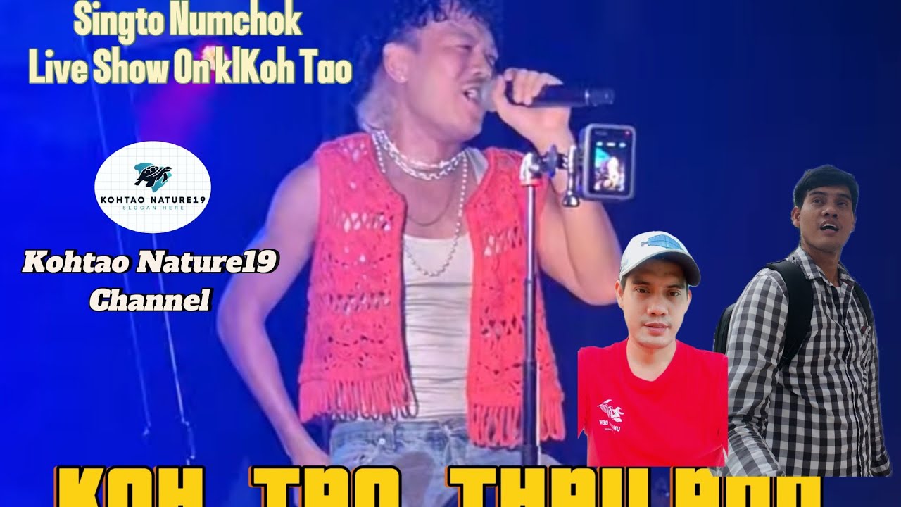 Singto Numchok Live Show On Koh Tao - YouTube