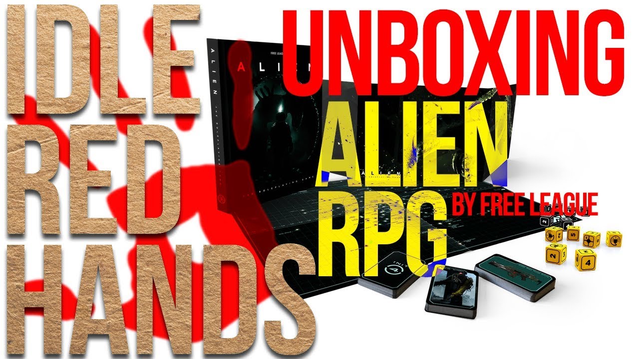 Unboxing the Alien RPG by Free League - YouTube