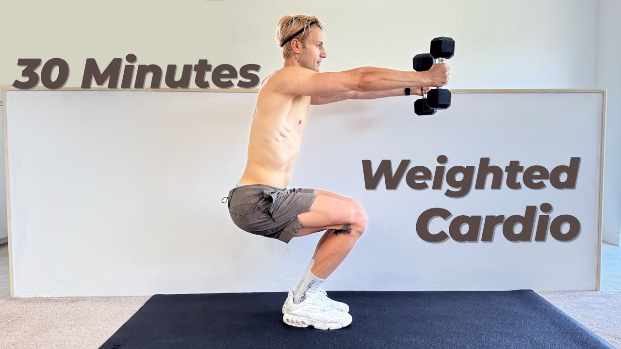STRONG & SWEATY 💦 30 Min don’t skip the hard stuff dumbbell Workout at ...