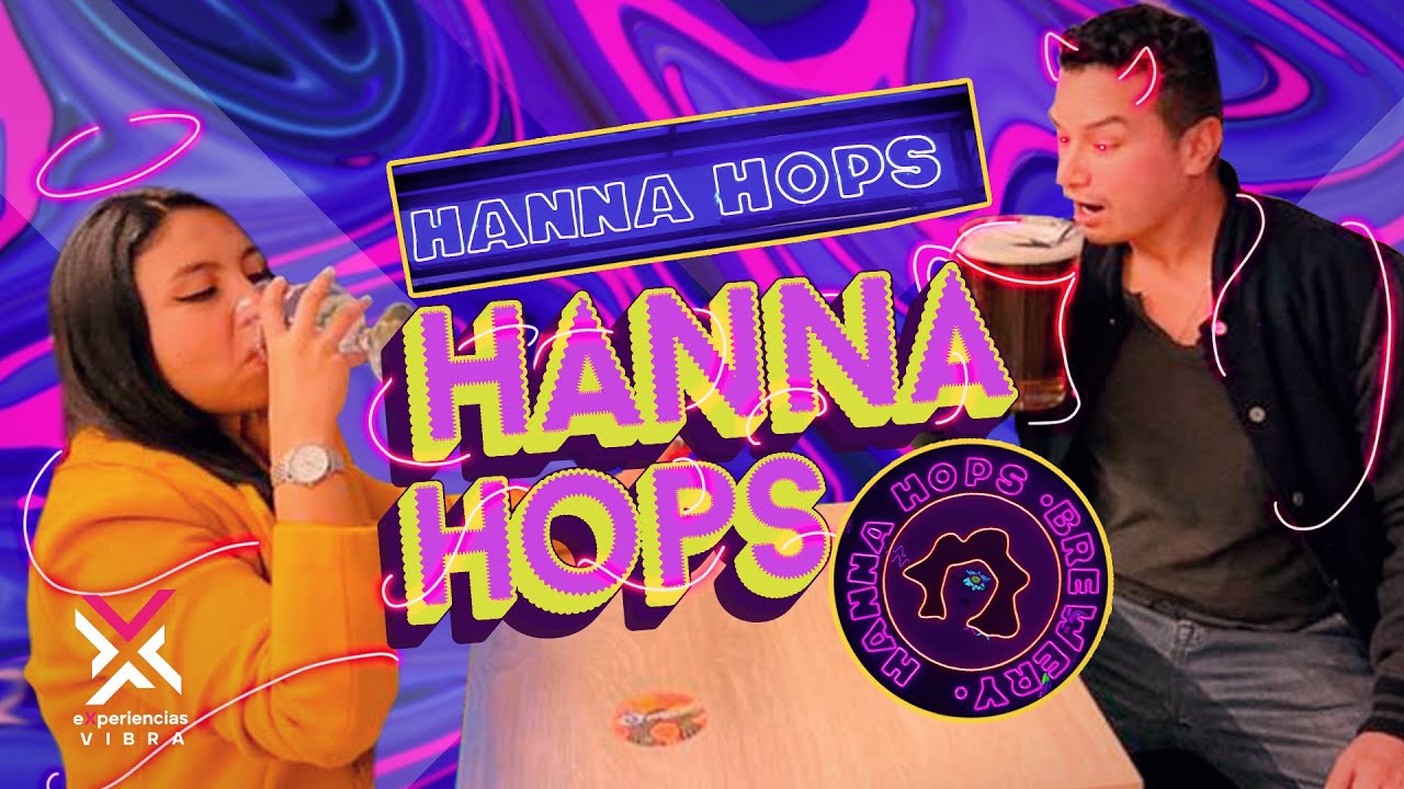 Cerveza artesanal y mucho neón en Hanna Hops | Experiencias Vibra - YouTube