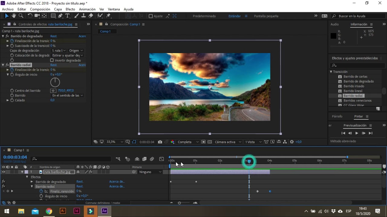 05 - Adobe After Effects - TRANSICIONES - YouTube