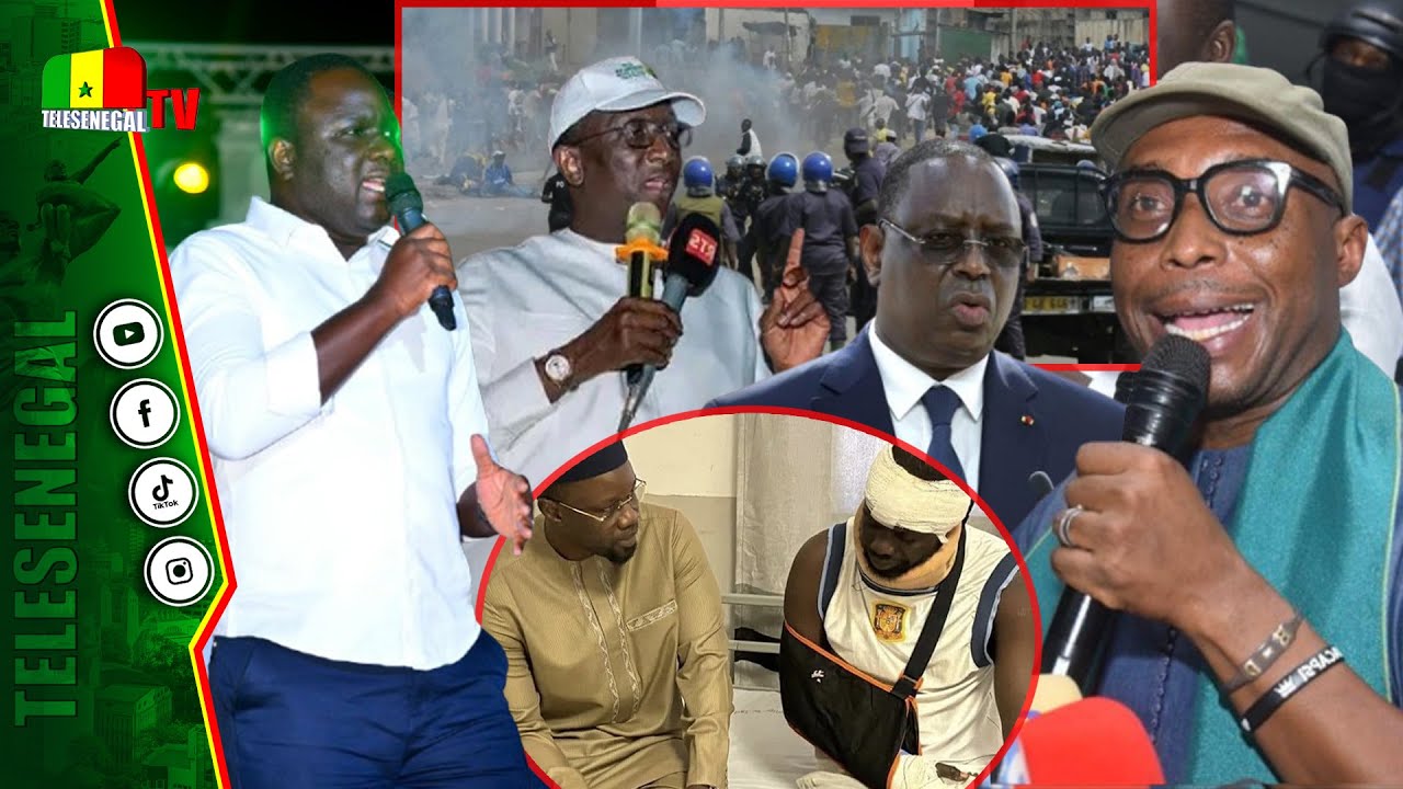 [🔴LIVE] Affrontements SONKO - Barth, Amadou Ba, MACKY... Dié Maty Fall ...