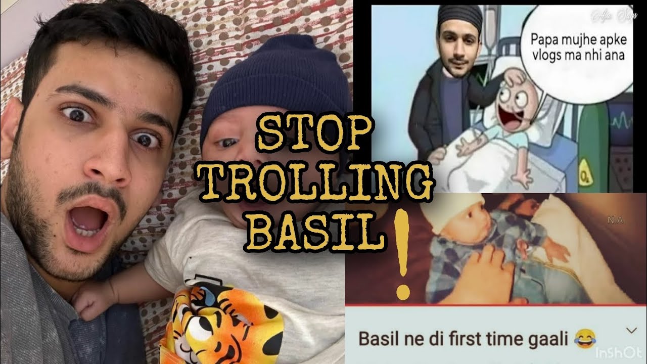Basil memes ! Stop Trolling Guyss!🤬Maaz bhai's son is not a Trolling meme 🙏#trending #maazsafder ...