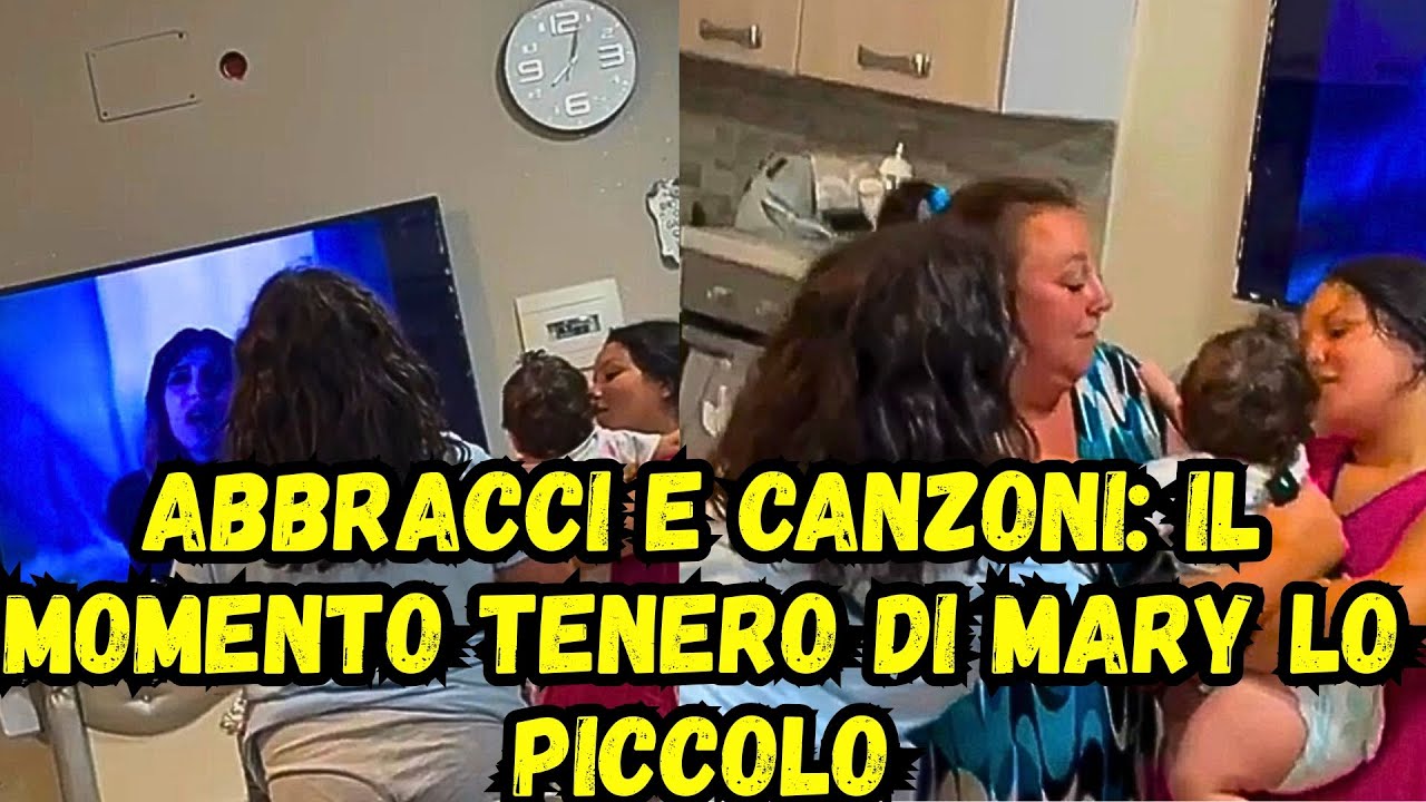 Mary Lo Piccolo e le figlie: abbracci e canti in un momento emozionante ...