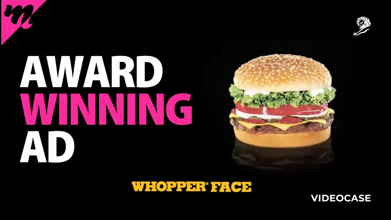 The Award-Winning Journey of Burger King's Whopper Face - YouTube