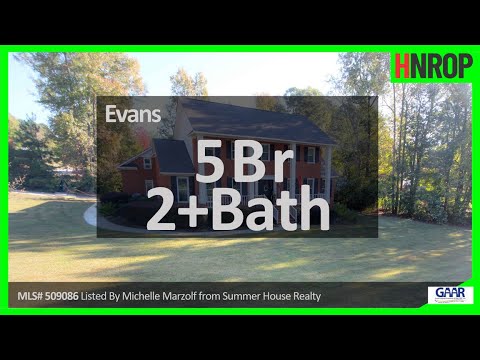 #HNROP Evans Home For Sale  | Augusta-Richmond