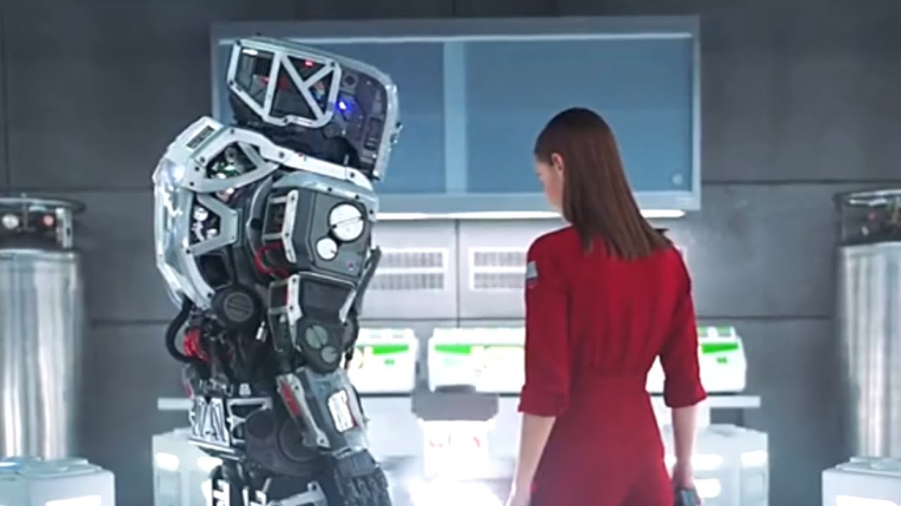 After the End of the world A girl Was raised by a mechanical robot And ...