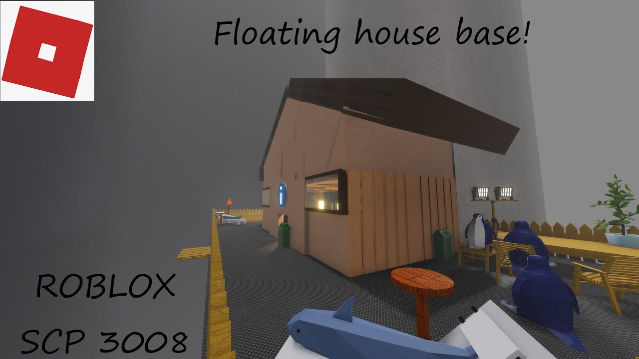 BUILDING A BASE IN THE SKY HOUSE!!! ROBLOX SCP 3008 - YouTube
