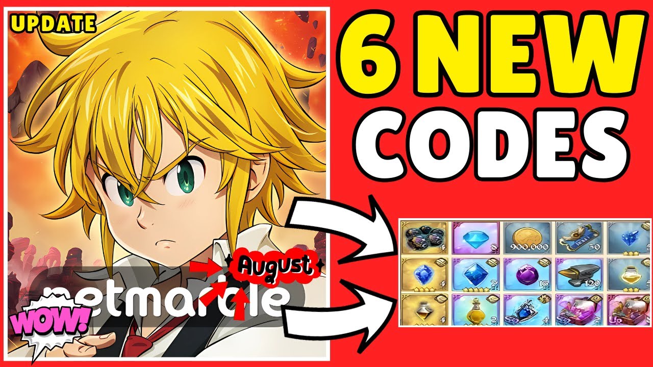 ⚠️New Codes!⚠️7DS Grand Cross Codes | Seven Deadly Sins: Grand Cross ...