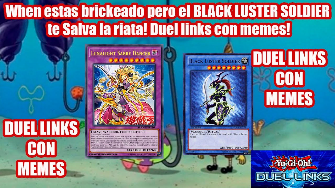 When estas brickeado pero el BLACK LUSTER SOLDIER te Salva la riata ...