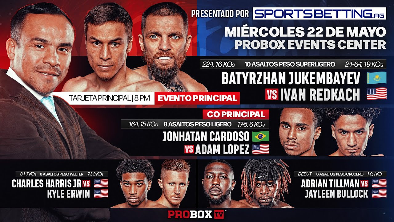 Miercoles de Boxeo - Jukembayev Батыр Джукембаев vs RedKach - YouTube