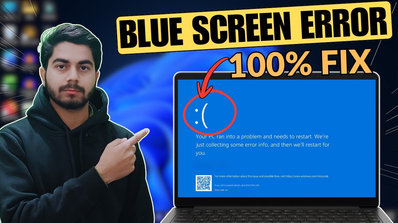 Your Pc Ran into a Problem And Needs to Restart Windows 10/11/8/7 ...