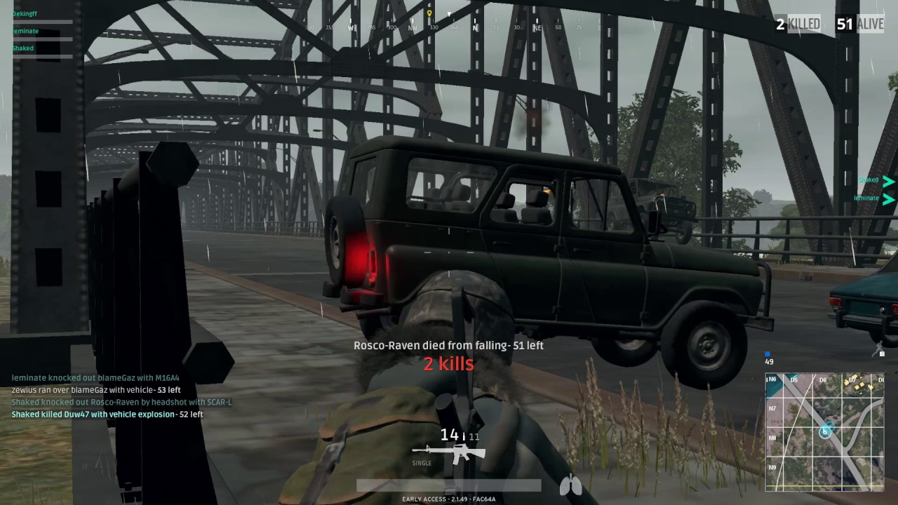 PLAYERUNKNOWN'S BATTLEGROUNDS Bridge block - YouTube