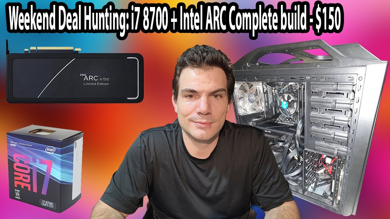 Picked up the first deal of the week - i7 8700 + ARC A750 build: $150 ...