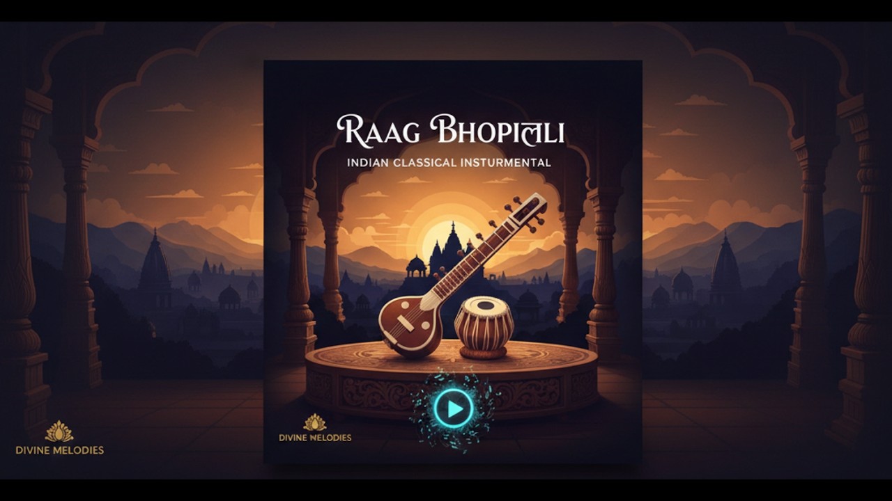 Raag Bhoopali – Evening Breeze | Peaceful Indian Classical Instrumental ...