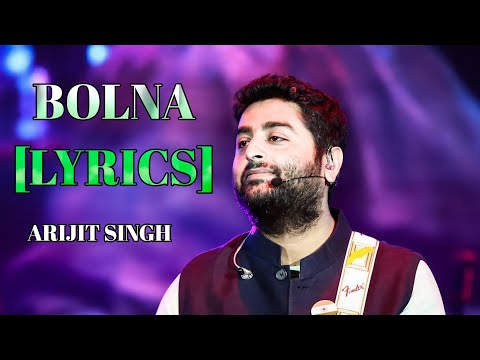 Bolna(Lyrics)SArijit Singh||Asees Kaur||Tonishk Bagchi||Kapoor & Sons||New Hindi Songs||A DM Lyrics