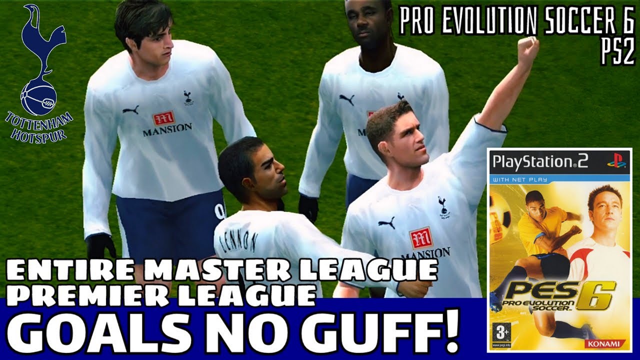 Ⓜ️ Goals No Guff! Entire Master League | Premier League Tottenham | PES ...
