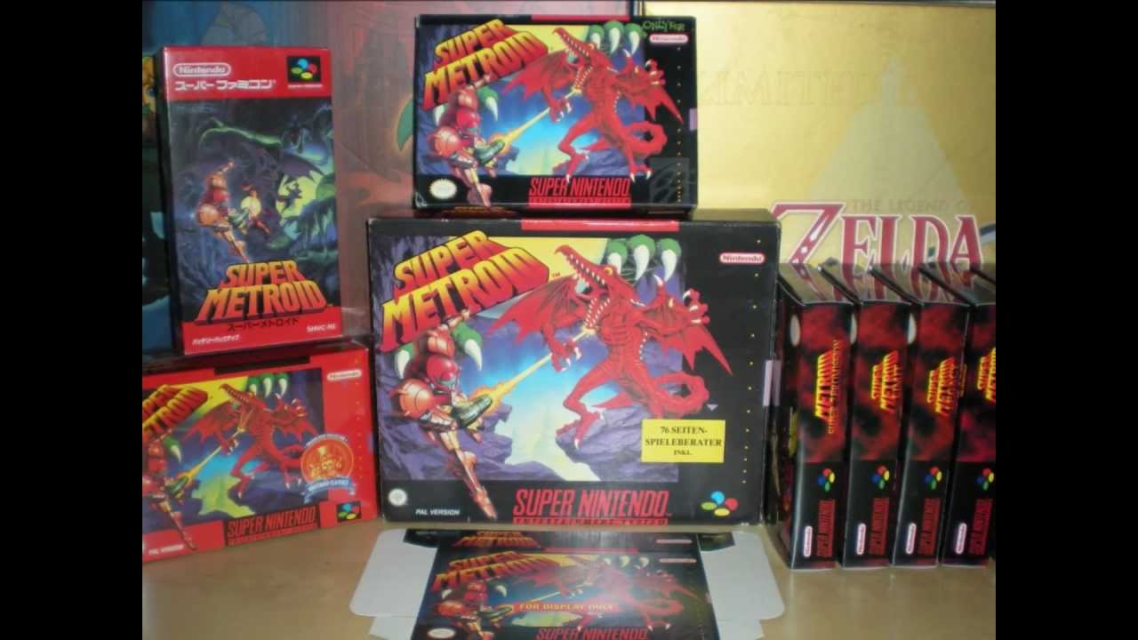 My Super Metroid Collection (old version) - YouTube