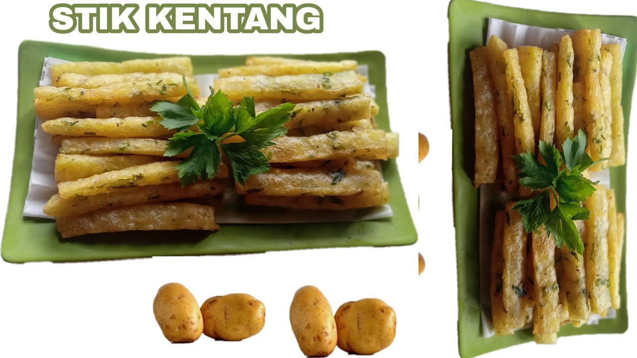 Stik kentang || Bahan kentang jadi cemilan enak - YouTube
