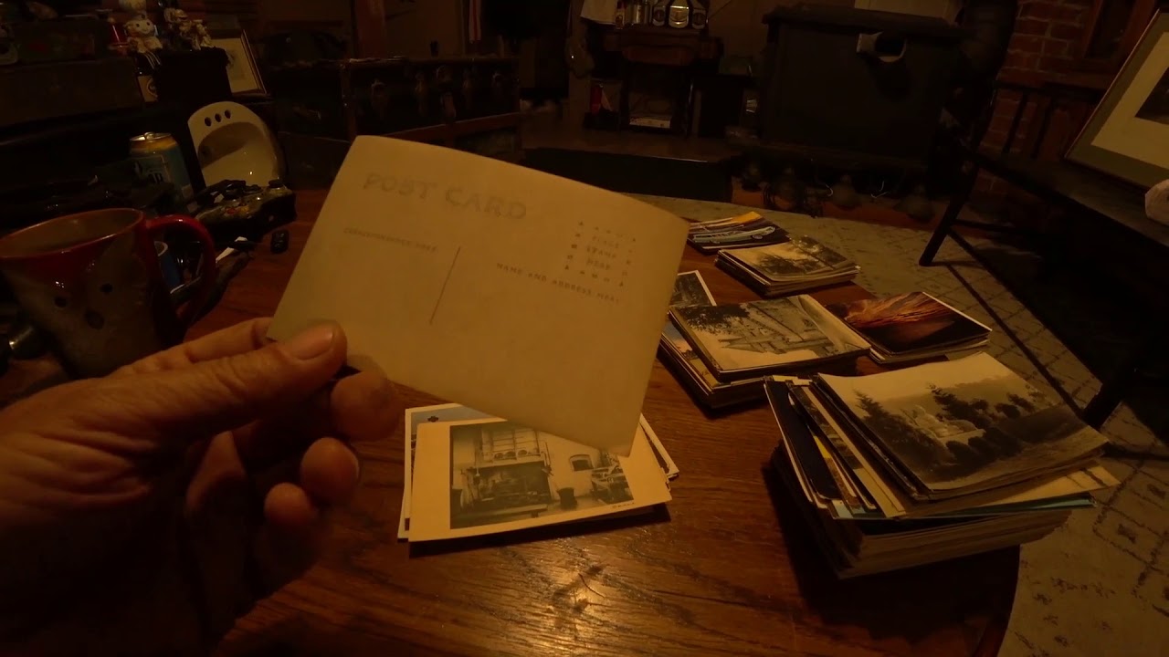 SHARING POSTCARD TREASURE!!! - YouTube