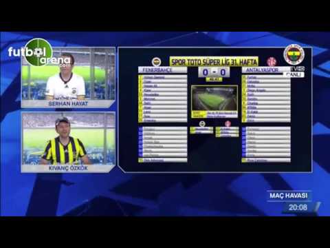 Fenerbahce 0 - Antalyaspor 1 | GOL ANI FB TV | DENIZ KADAH GOL