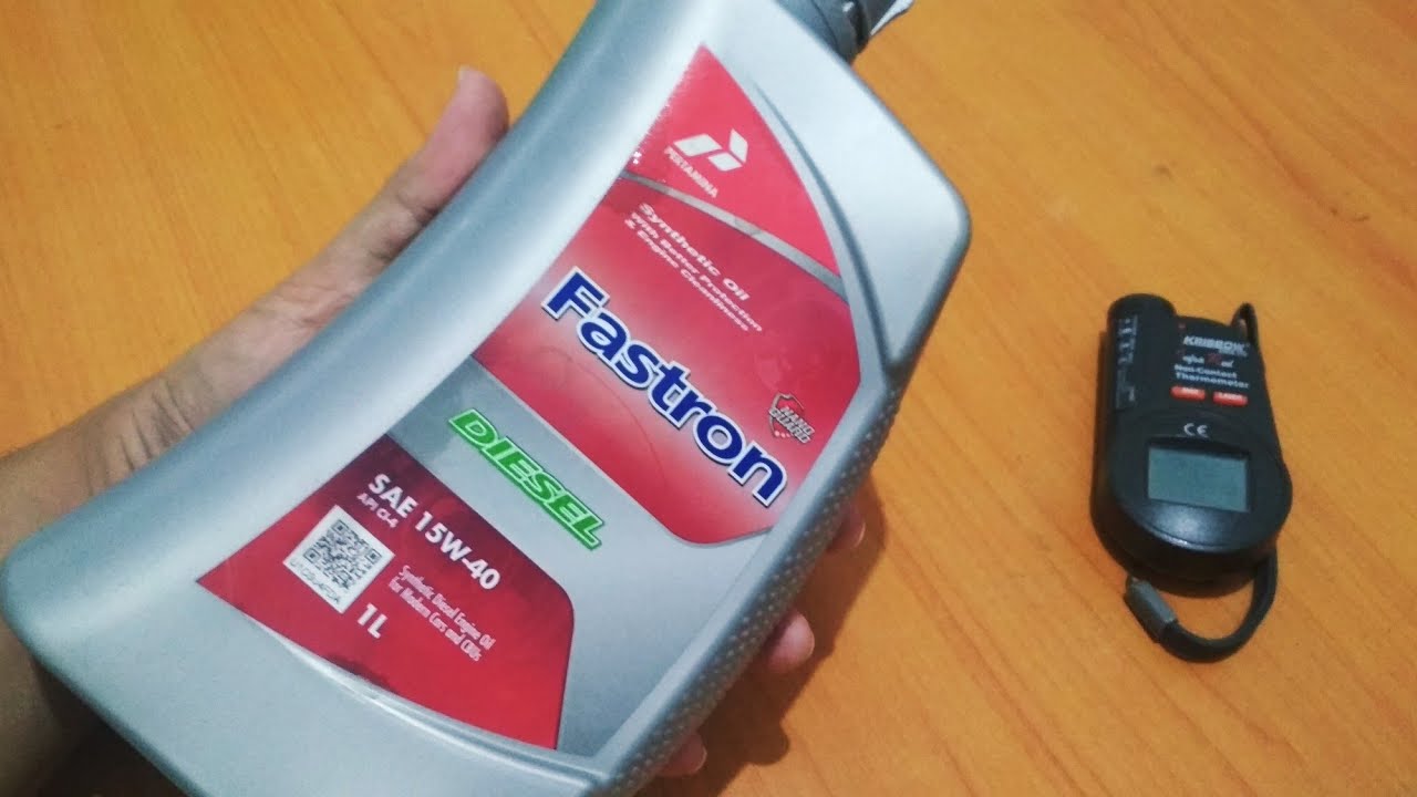 Test Ketahanan Panas Oli Mesin Diesel Pertamina Fastron Diesel SAE 15W ...