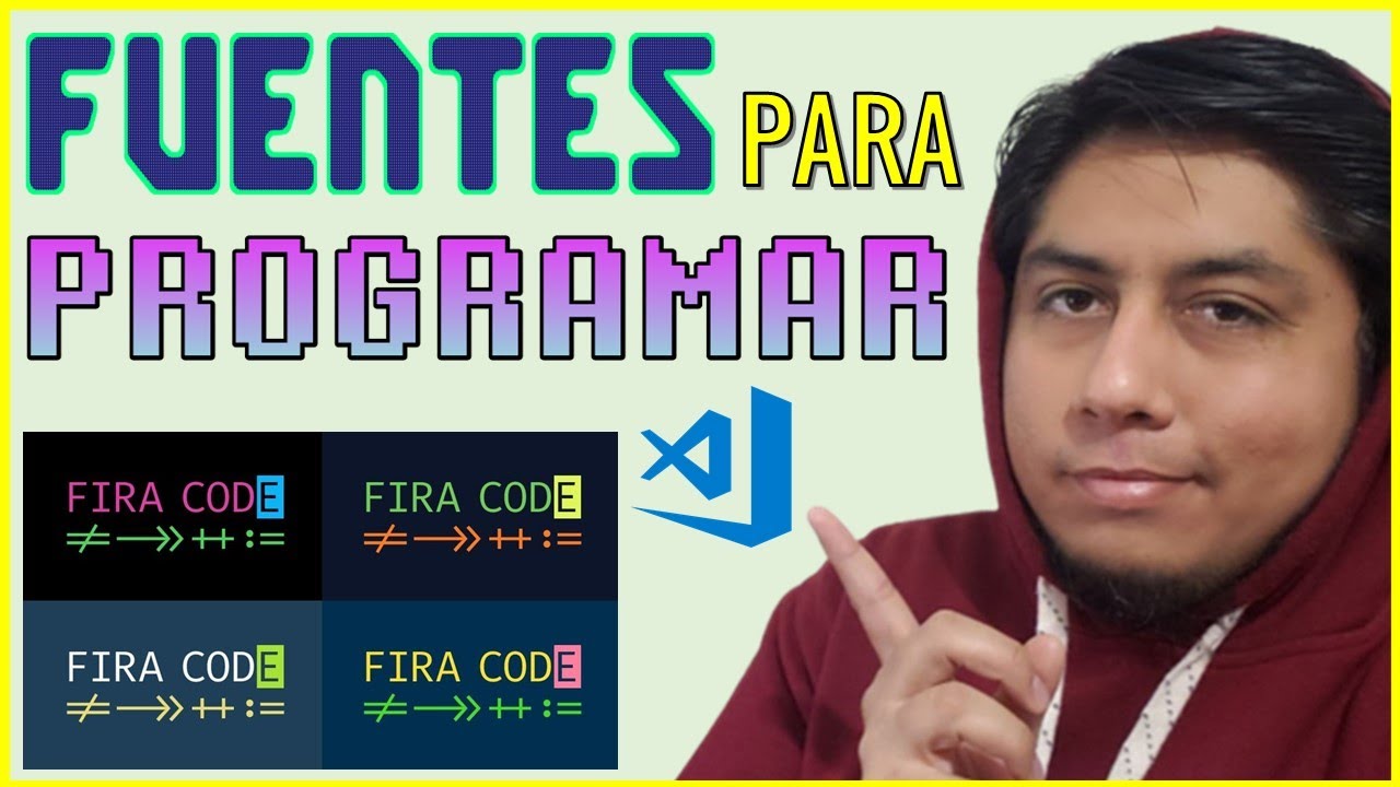 Las Mejores FUENTES (Tipografías) Para PROGRAMAR | Cómo Descargar e ...