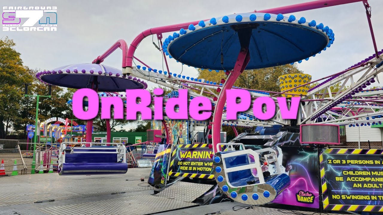 OnRide: SkyFall @ Funder park Funfair Leicester 24 - YouTube