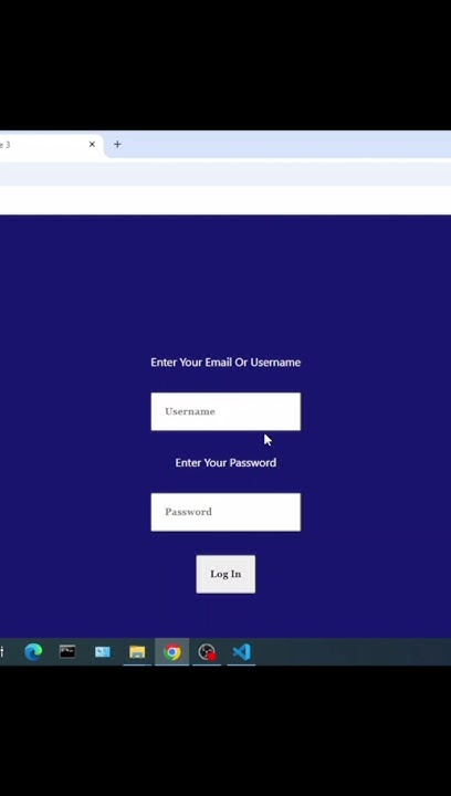 New Login Page | HTML CSS - YouTube