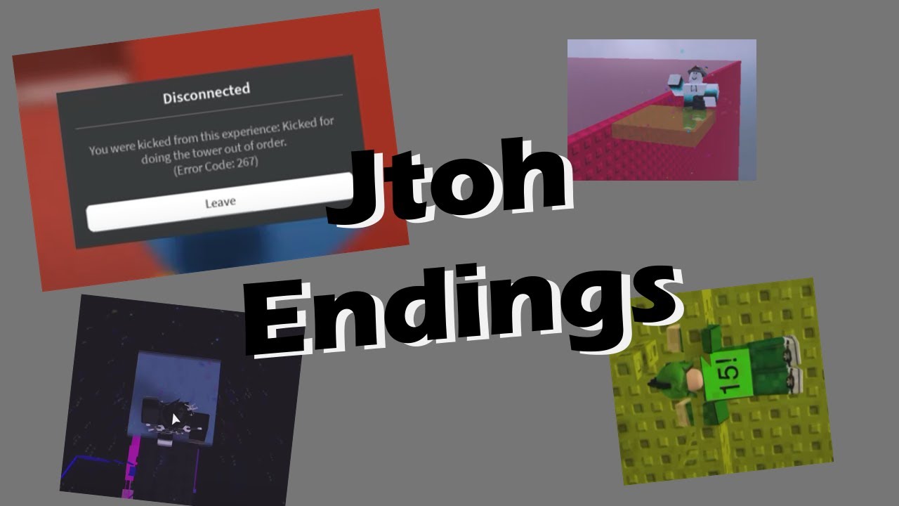 (200 SUB SPECIAL) Jtoh Endings! - YouTube