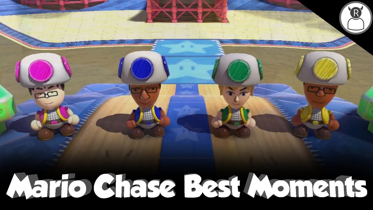 Mario Chase Mayhem - Nintendo Land Best Moments - YouTube